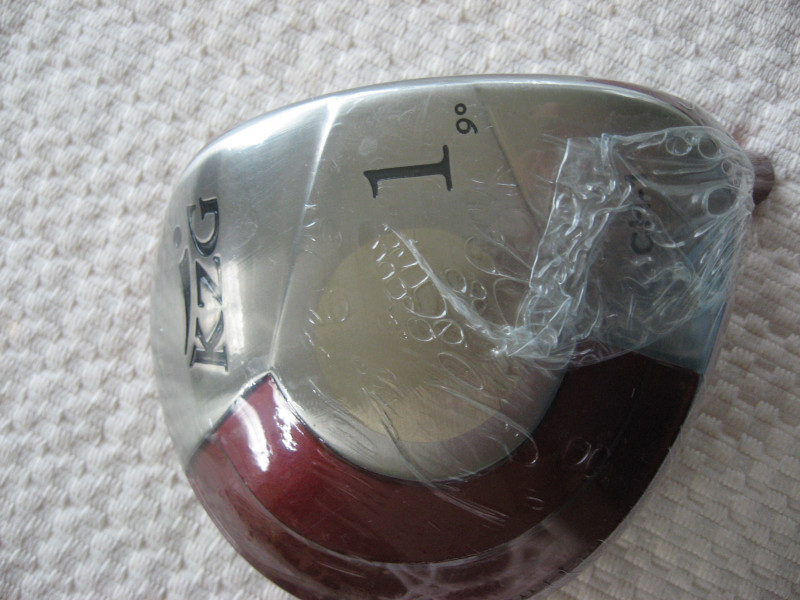 KZG Driver head new in plastic - GolfBuzz