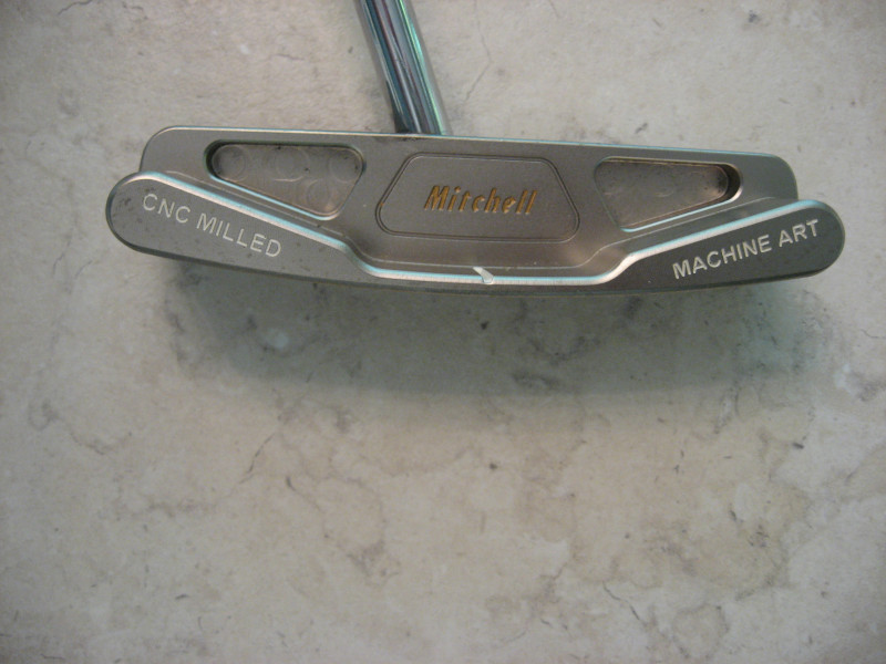 Rare Mitchell Studio Fit CS330 putter with new grip - GolfBuzz
